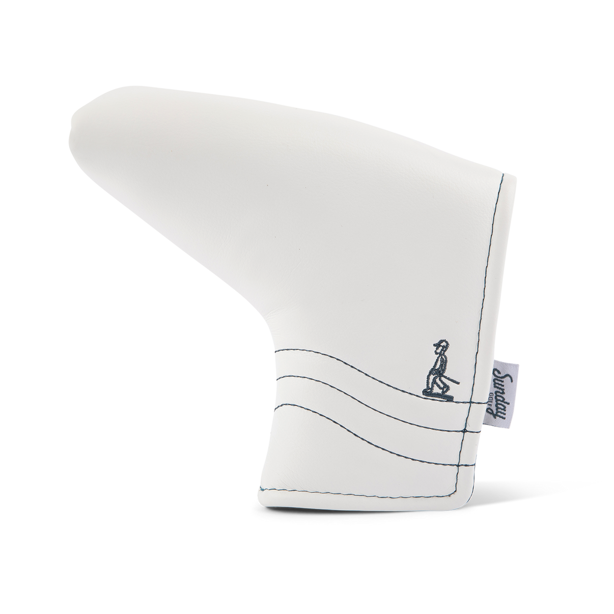 Blade Putter Headcover | White/Navy – Sunday Golf Canada